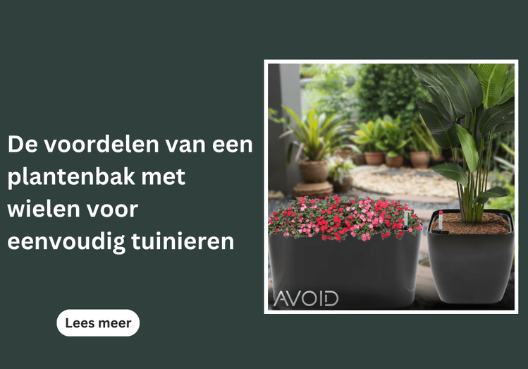 De voordelen van een plantenbak met wieltjes voor eenvoudig tuinieren ...